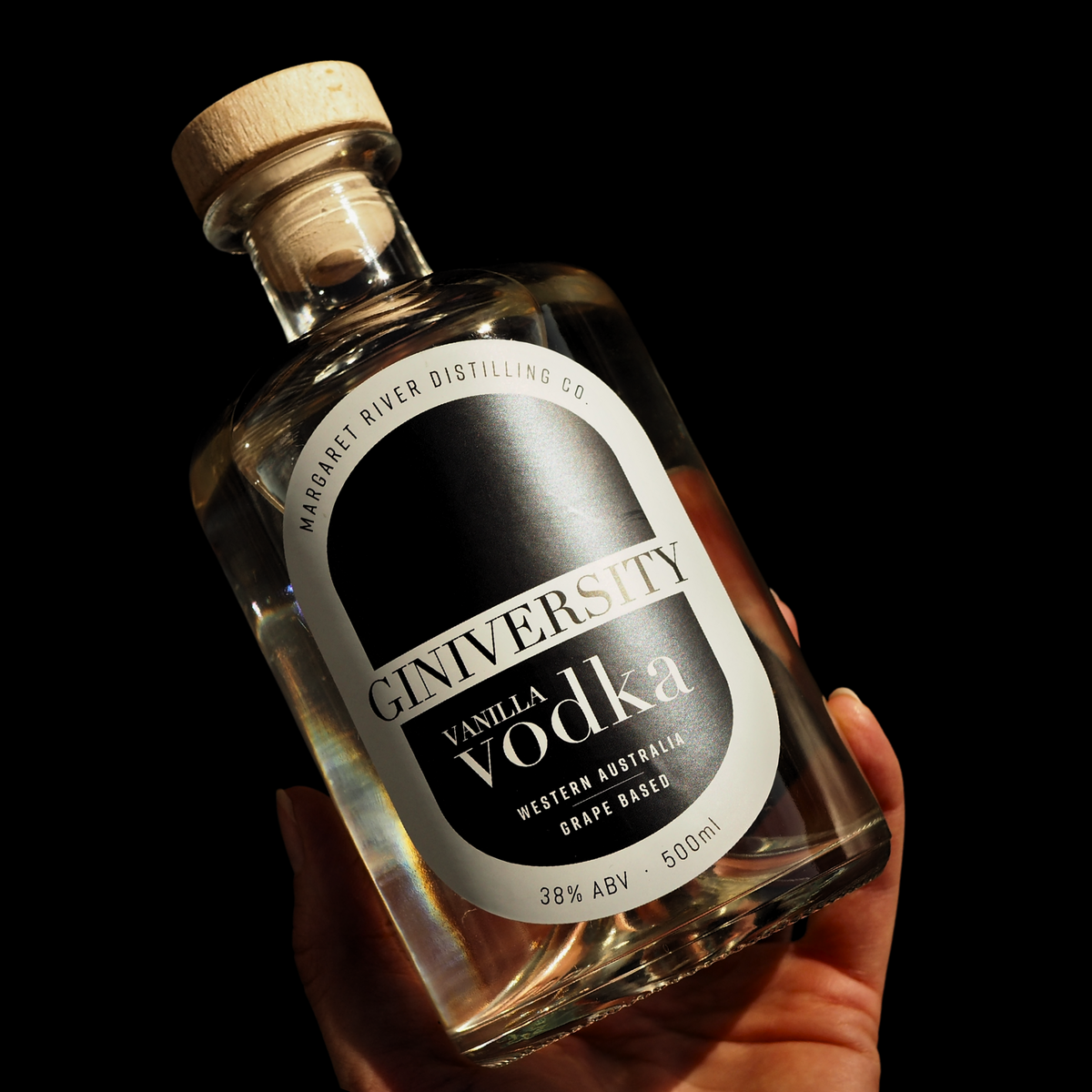 Giniversity Vanilla Vodka 38% - 500ml – Great Southern Distilling Company