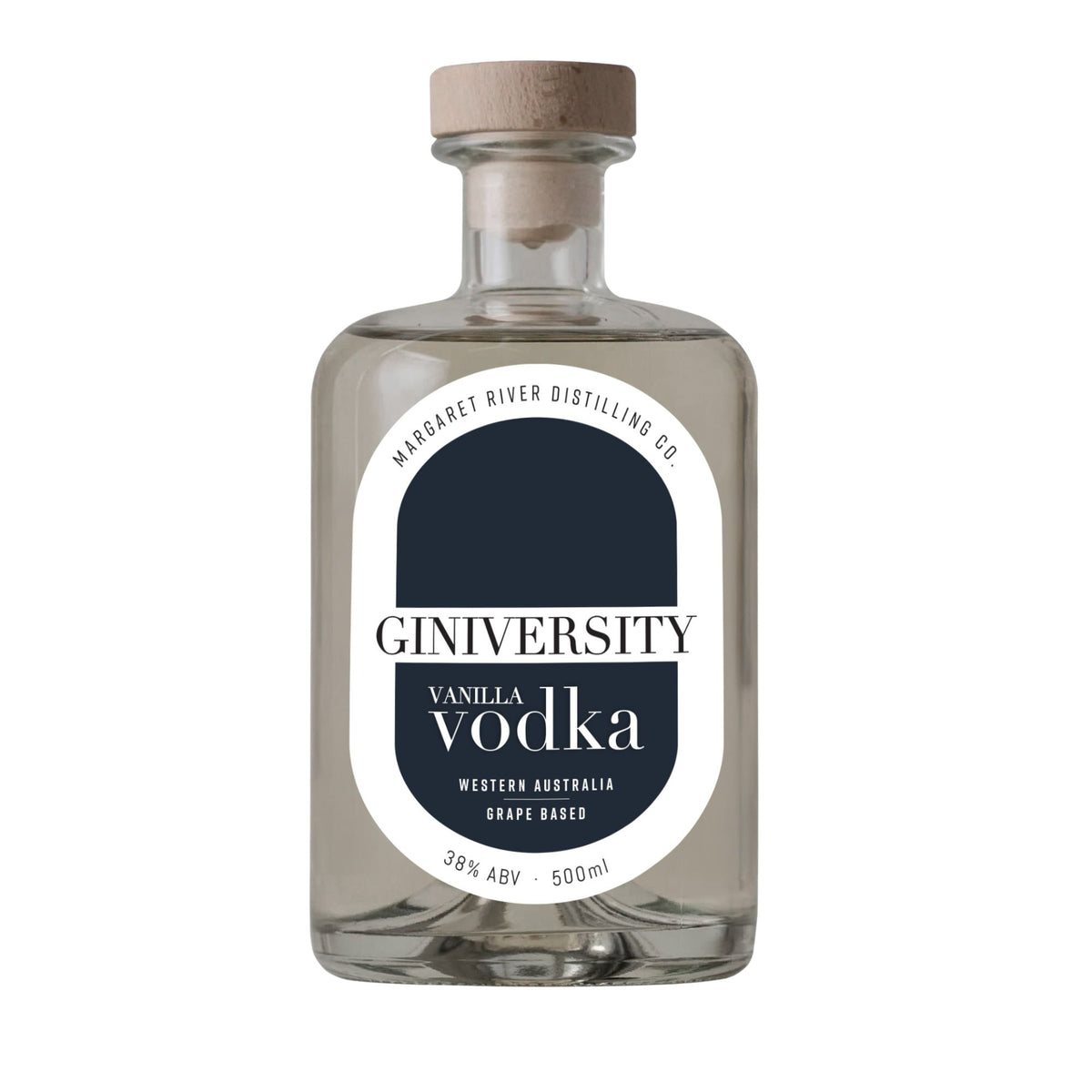 Giniversity Vanilla Vodka 38% - 500ml – Great Southern Distilling Company